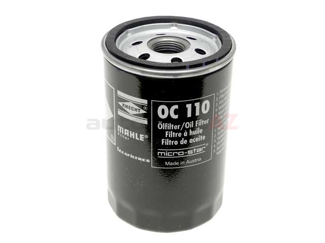 Mahle 1021840501, OC110OF Oil Filter - Mercedes | 1021840101 1031840201