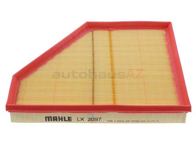 Mahle 13717548897, LX2097 Air Filter; Left - BMW
