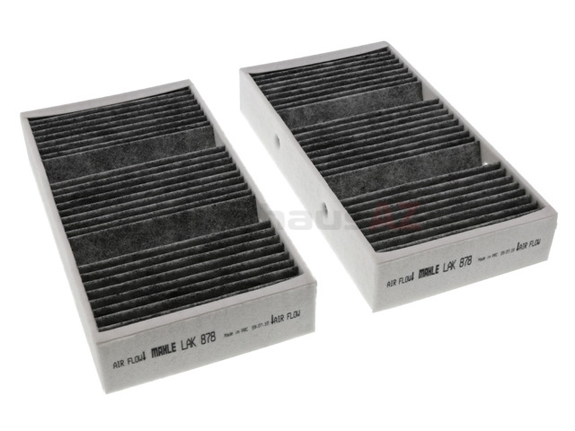Mahle 1668307201, LAK878S Cabin Air Filter Set; In Blower Housing, SET ...