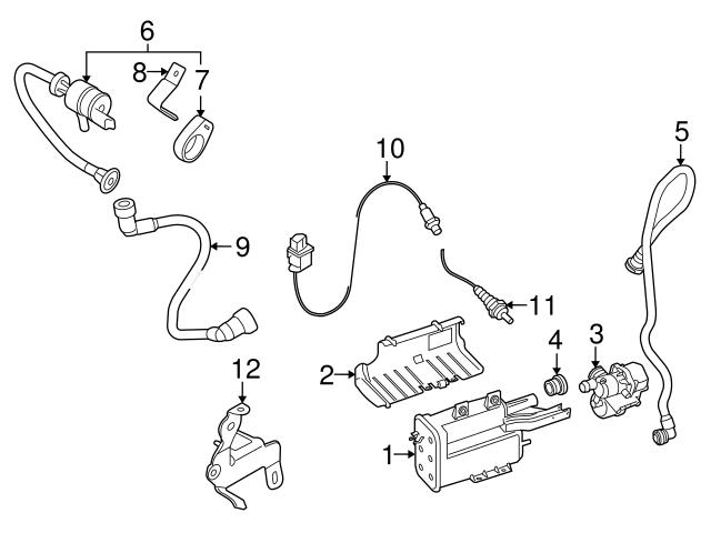 Genuine Mini 11787566136 Oxygen Sensor Bracket