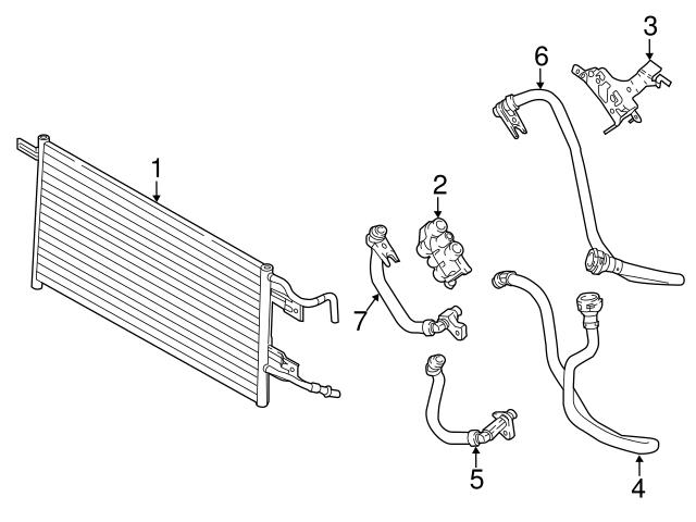 Genuine Mini 24148642575 Auto Trans Oil Cooler