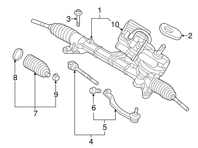 Genuine Mini 32106856878 Electric Power Steering Motor | 32106794122