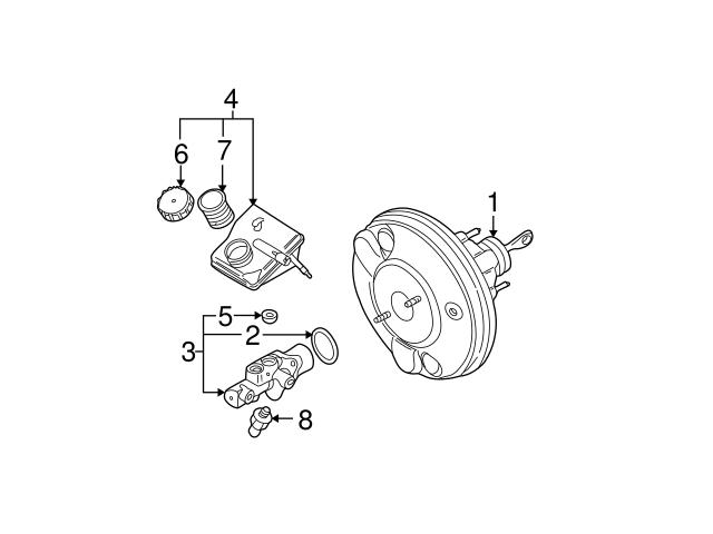 Genuine Mini 34336779679 Power Brake Booster/Servo | 34336757324 ...