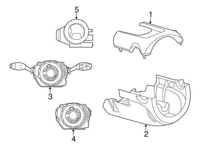 Genuine Mini 61316827362 Combination Switch - Mini | 61319330573 ...