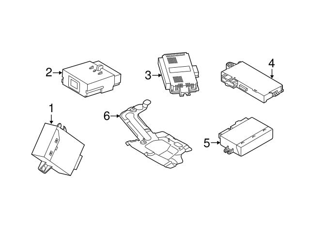 Genuine Mini 61356827073 Lighting Control Module - Mini | 61353457430 ...