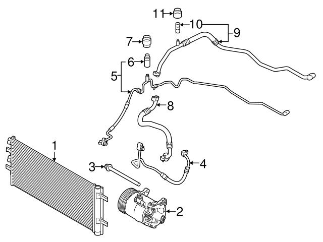 Genuine Mini 64539286712 A/C Condenser - Mini