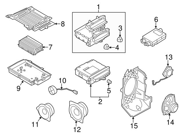 Genuine Mini 65133428196 Speaker - Mini