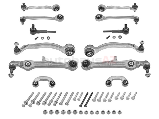 Meyle HD 8E0498998, 1160500083HD Suspension Control Arm Kit; Front ...