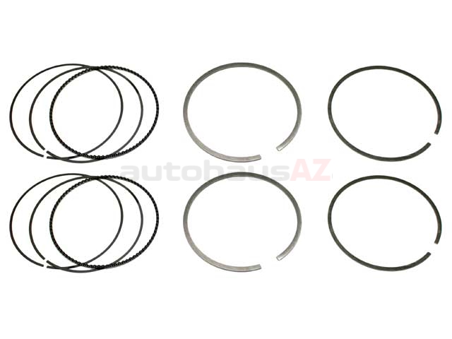NPR NR-99610307300 Piston Ring Set; Standard 86.50mm; 1.2 - 1.5 - 2.0mm ...