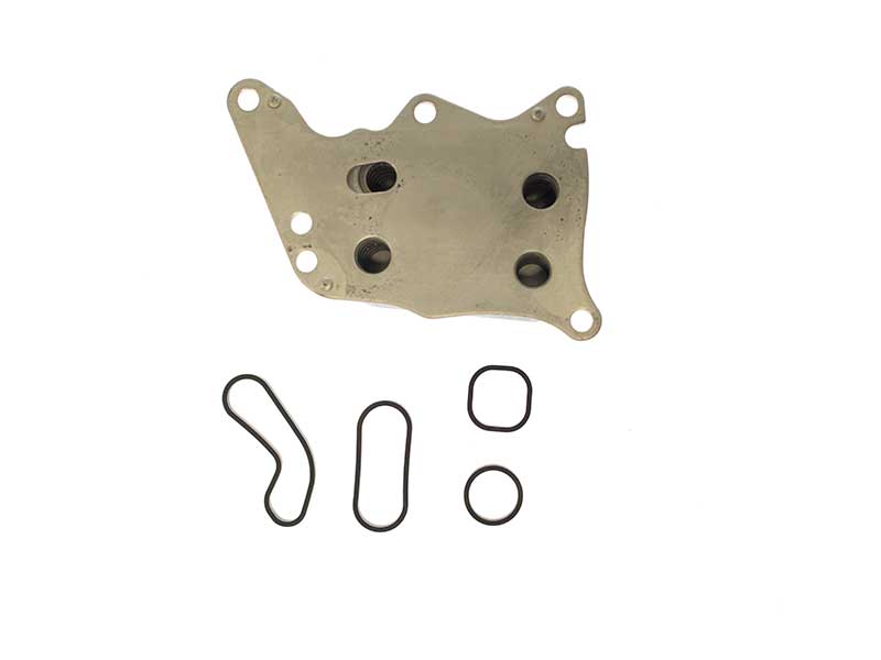 Nissens 11427552687, 90991 Oil Cooler; Aluminium; Includes Gaskets; For ...