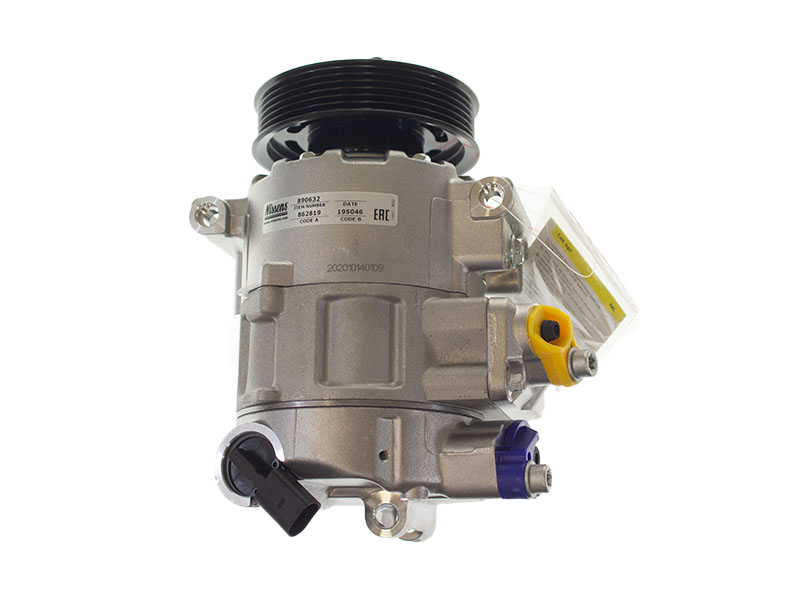 Nissens 1K0820808F, 890632 AC Compressor - Audi, VW | 1K0820803E ...