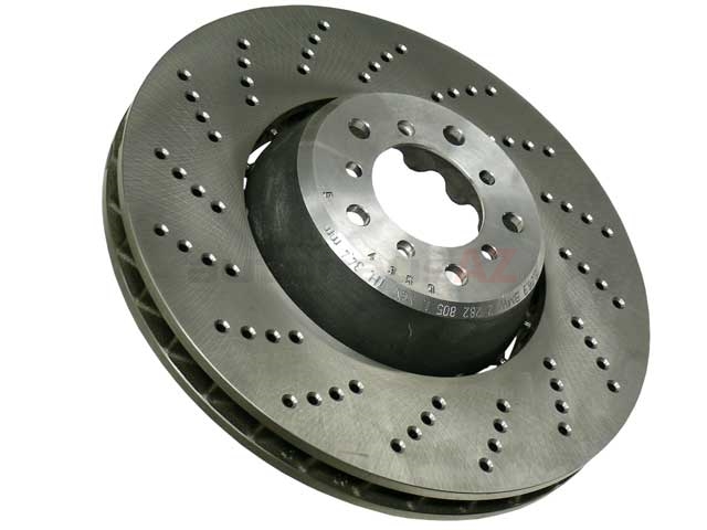 VNE 34112282805, 5080 Disc Brake Rotor; Front Left - BMW