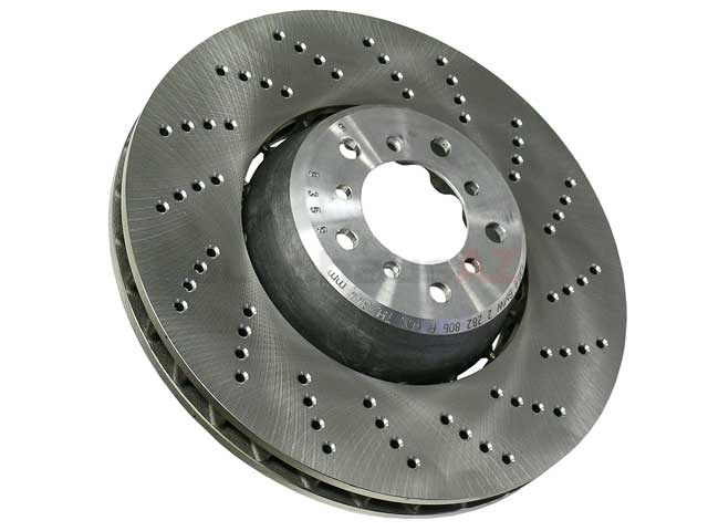 VNE 34112282806, 6080 Disc Brake Rotor; Front Right; Directional ...