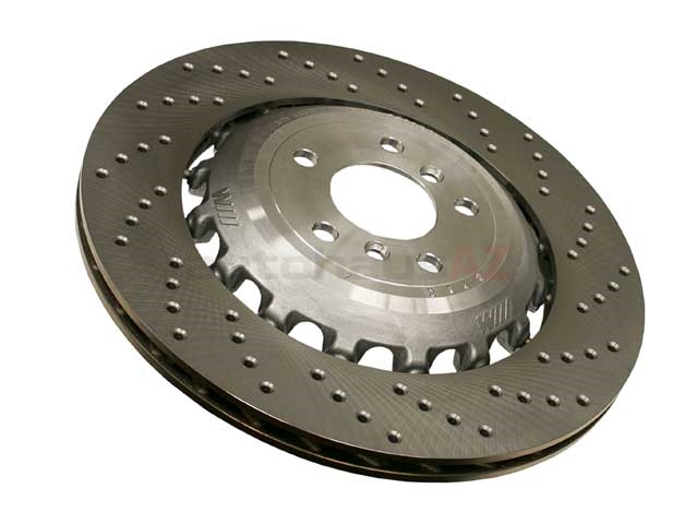 SHW Performance 34212284104, 4010 Disc Brake Rotor; Rear Right ...