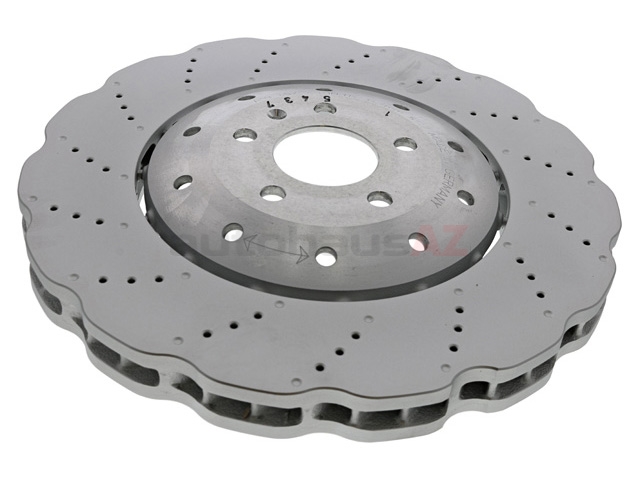SHW Performance 4G0615301AH, 5147 Disc Brake Rotor; Front - Audi ...