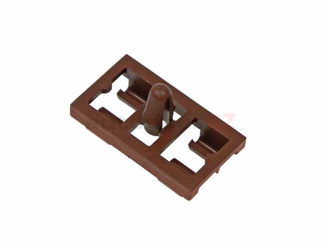 O.E.M. 51337052945, 0038011490 Door Seal Clip; Brown - BMW