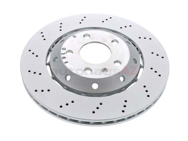 SHW Performance 8E0615601AB, 8200 Disc Brake Rotor; Rear Left ...