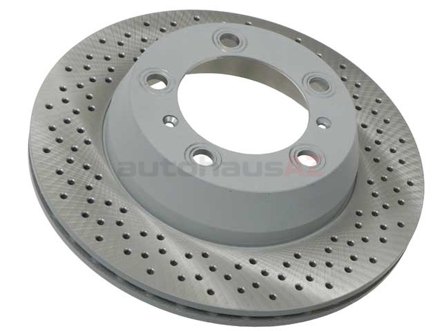 VNE 98735240101, 8589 Disc Brake Rotor; Rear - Porsche