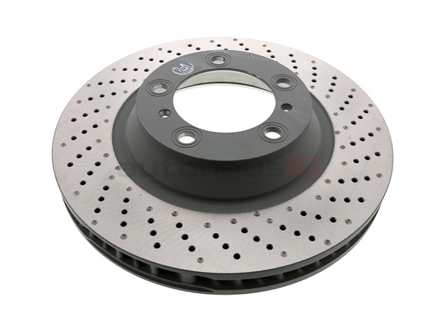 VNE 99135140401, 8624 Disc Brake Rotor; Front Right; Directional - Porsche