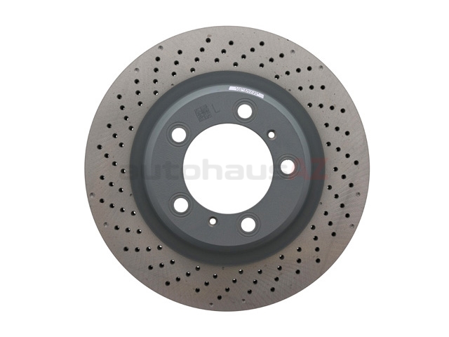VNE 99135240100, 8631 Disc Brake Rotor; Rear Left; Directional - Porsche