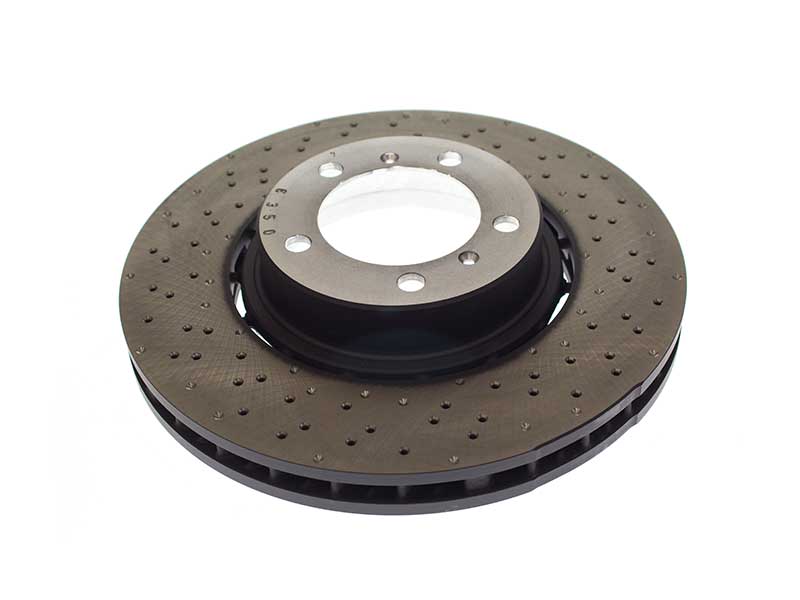 VNE 9P1615301, 5299 Disc Brake Rotor; Front Left 350mm Cross-Drilled ...