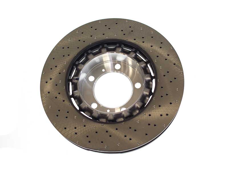 VNE 9P1615301, 5299 Disc Brake Rotor; Front Left 350mm Cross-Drilled ...