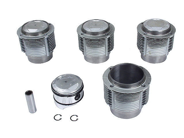 QSC P1750 Piston Set - Porsche | P86004 ZK1750