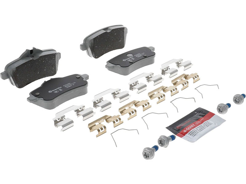 Brembo P50100N Brake Pad Set; Rear - Mercedes | 0004209904 0064204120 ...