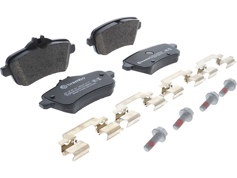 Brembo P50101 Brake Pad Set - Mercedes | 0004206504 000420650464 ...