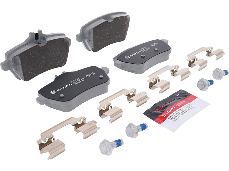 Brembo P50103N Brake Pad Set - Mercedes | 0004202805 0004203105 ...