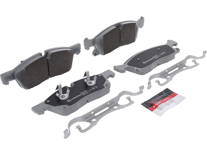 Brembo P50108N Brake Pad Set; Front - Mercedes | 0004201305 0004203302 ...