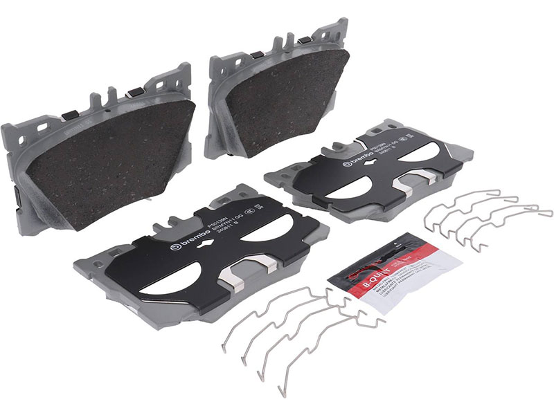 Brembo P50139N Brake Pad Set; Front - Mercedes | 0004204900 0004205000 ...
