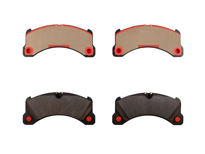ATE Ceramic 95835293981, LD4872 Brake Pad Set; Rear - Porsche ...