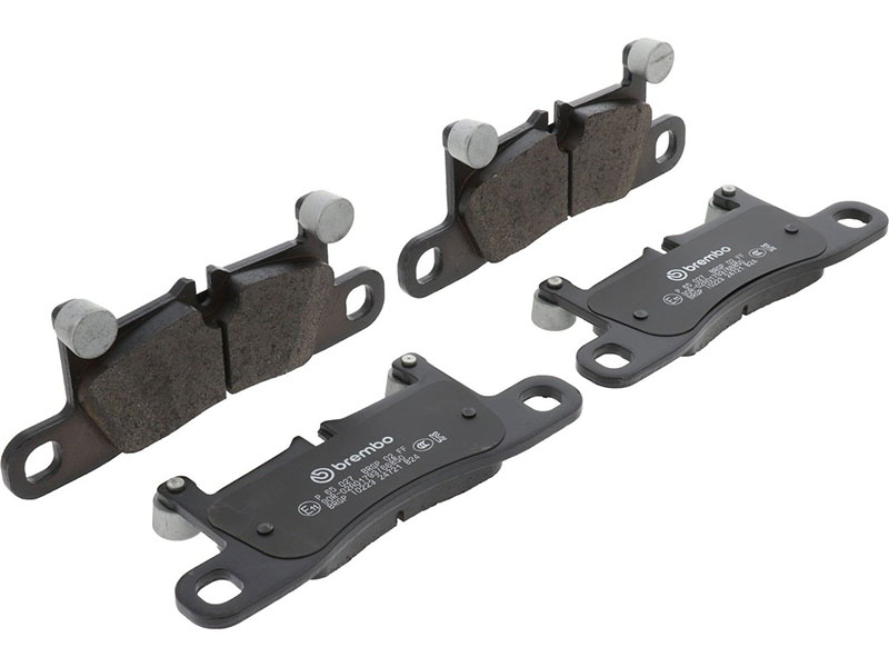 Brembo P65027 Brake Pad Set - Porsche, VW | 7P6698451C 9J1698451 ...