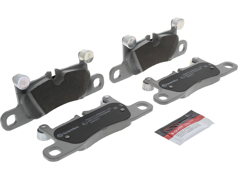 Brembo P65027N Brake Pad Set; Rear - Porsche, VW | 7P6698451C 9J1698451 ...