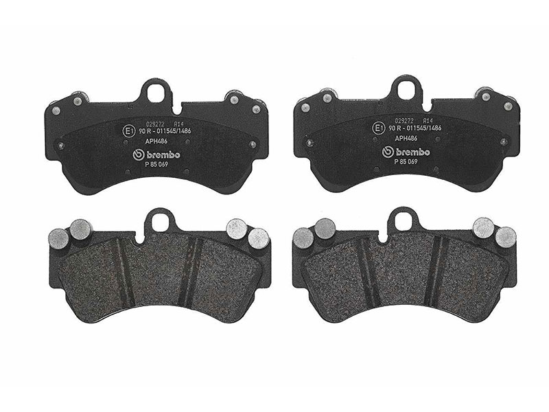Brembo P85069 Brake Pad Set - Mercedes, Porsche, VW | 4634205500 ...