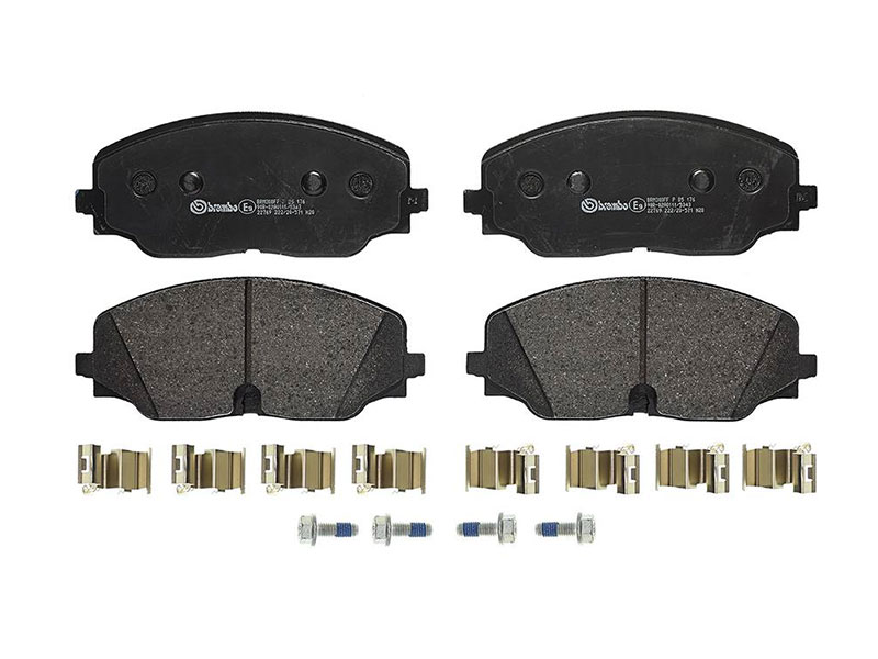 Brembo P85176 Brake Pad Set - VW | 3QF698151D 3QF698151E