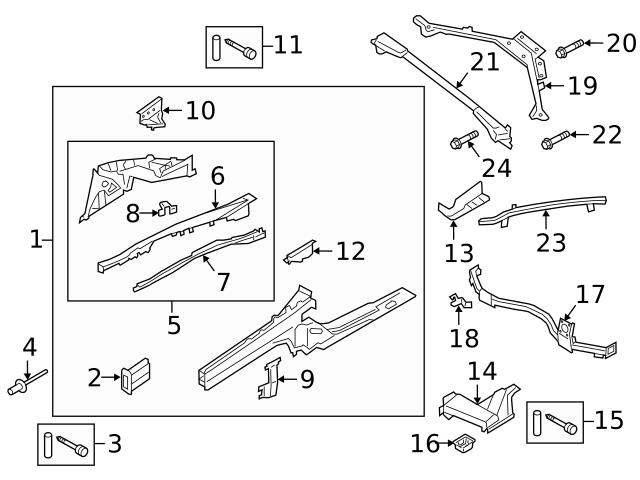 Genuine Porsche 00004320629 Adhesive; Right Inner, Left Inner - Porsche