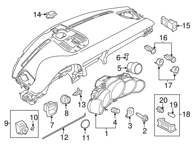 Genuine Porsche 7PP907256 Deck Lid Release Lever - Porsche ...