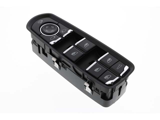 Genuine Porsche 7PP959858AFDML Power Window Switch; Front Left - Porsche