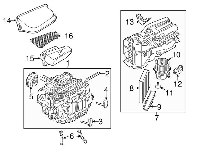 Genuine Porsche 8K0820539 A/C Evaporator Temperature Switch - Audi, Porsche