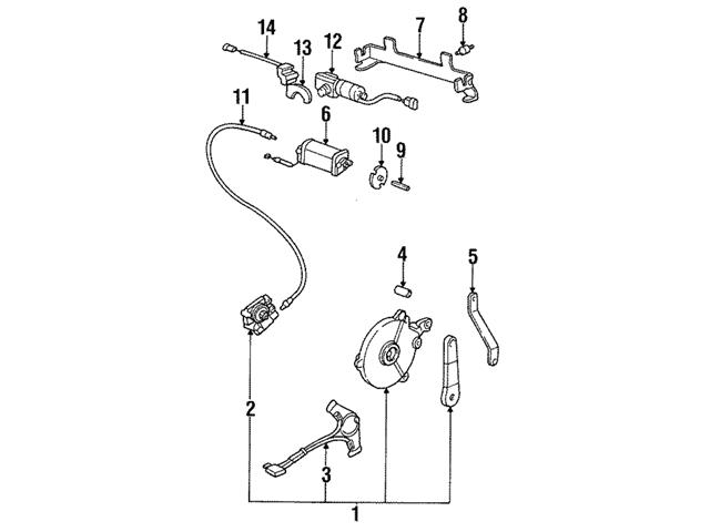 Genuine Porsche 91161303701 Convertible Top Latch Micro Switch - Porsche