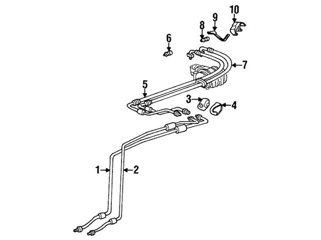 Genuine Porsche 92857346600 A/C Low Side Charging Adapter - Porsche ...