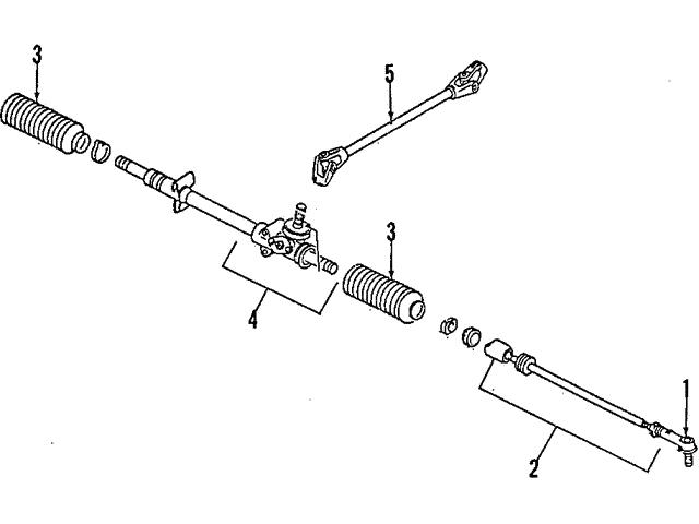 Genuine Porsche 94434703307 Tie Rod End; Inner - Porsche | 477419803 ...