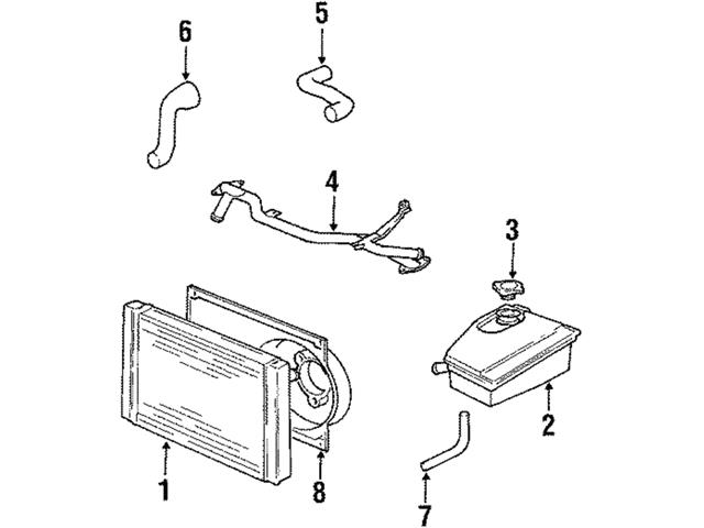 Genuine Porsche 95111017102 Exhaust Manifold - Porsche
