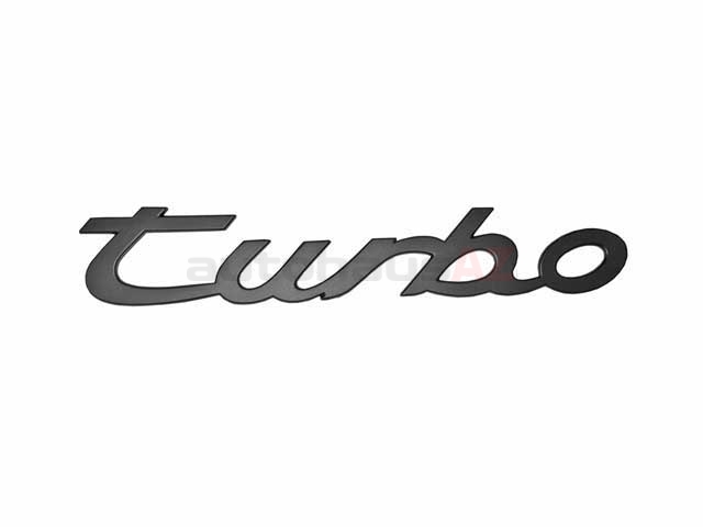 Porsche 930 Emblem Parts