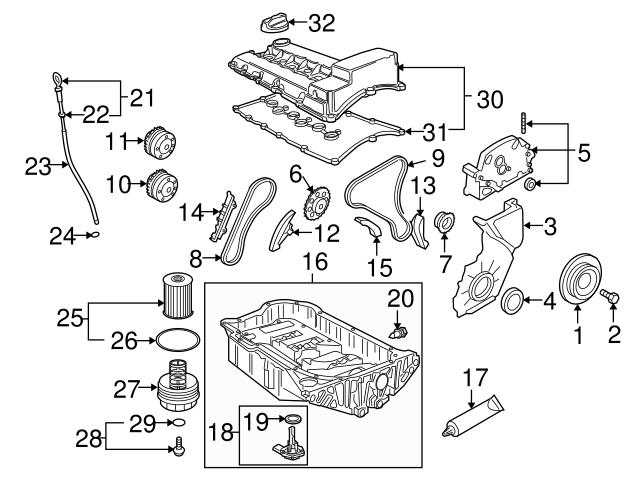 Genuine Porsche 95510224101 Crankshaft Pulley - Porsche | 95510224100