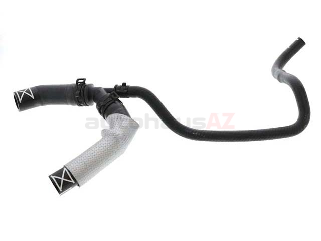 Genuine Porsche 95510605802 Coolant Hose; Water Hose - Coolant Tank to ...