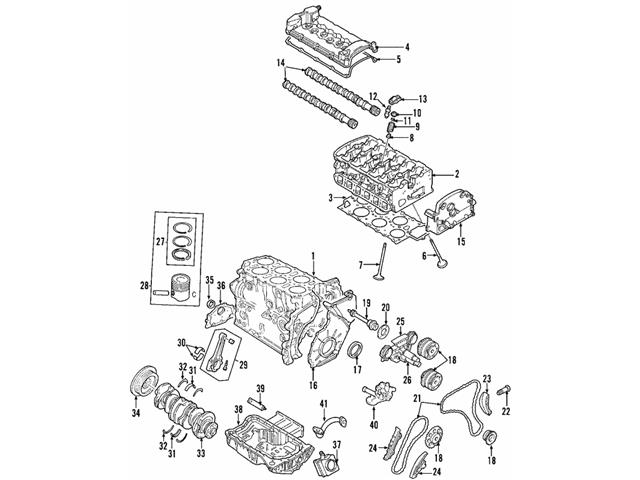 Genuine Porsche 95510701301 Oil Pump - Porsche | 95510701300
