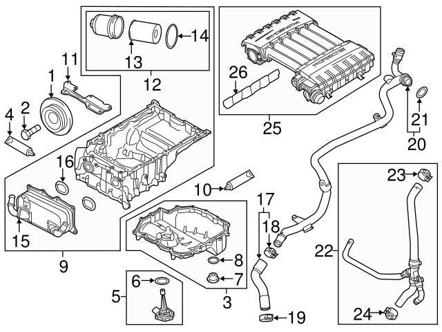 Genuine Porsche 95511000601 Intake Manifold - Porsche | 95511000600